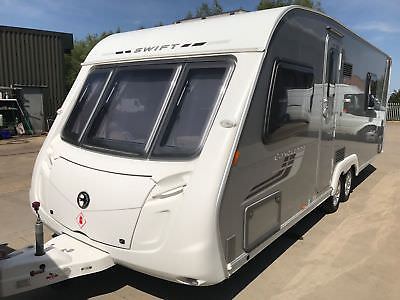 2009 (09) Swift Conqueror 630 T6c Twin Axle Caravan Amazing Condition ...
