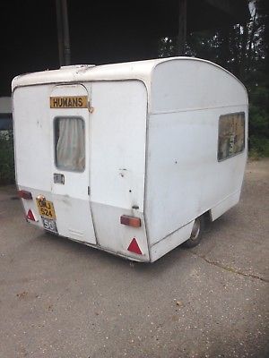 Vintage Caravan 1960s Rear Door Model – Touring Caravan