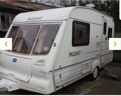 Bailey Pageant Majestic Touring Caravan 2 Berth With Full Awning & Many ...