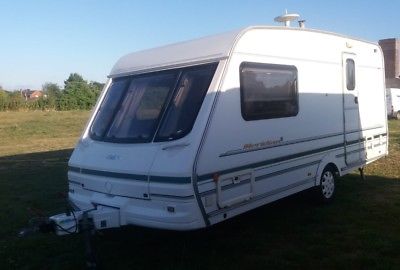 1998 Swift Meridian 470 Touring Caravan, 2 Berth 99p Start No Reserve ...