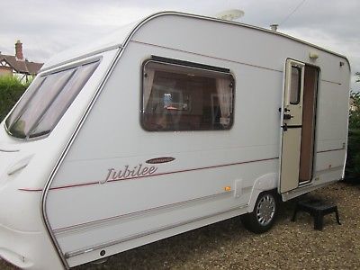 Ace Jubilee Ambassador 2 Berth Caravan 2004 End Bathroom With New Porch ...