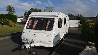 Elddis Avante 524 Knightsbridge Se – 2006. 4-birth, End Bathroom, Motor Mover. – Touring Caravan