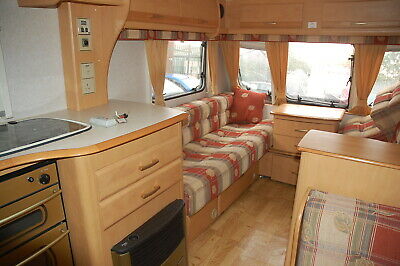 Bailey Caravan Interior Ideal For Van Conversion Boat Camper 4 Berth ...
