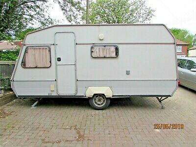 Monza 450s Touring Caravan Elderly But Well Loved Same Owner Last 12 ...