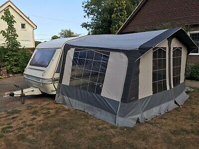 Compass Omega 430 4 Berth Caravan And Awning – Touring Caravan