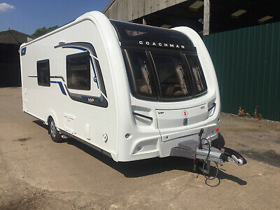 Coachman Vip 520 2016 4 Berth Caravan With Powrtouch Mover – Only Used ...
