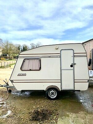 Caravan Site Office, Compas Echo 340 – Touring Caravan
