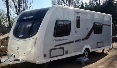 Swift Conqueror 570 Caravan – Fixed Bed @ 5 Berth – Ventura Awning ...