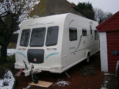 Bailey Olympus 546 6 Berth Caravan With Full Awning, Porch Awning And ...