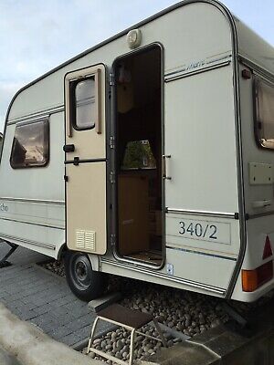 Vintage Retro Caravan, Compass Echo 340/2, Lightweight, 2 Berth 1993 ...