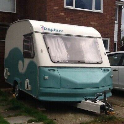 2 Berth Caravan Vintage Refurbished 1990 Sprite Alpine Super Spares Or ...