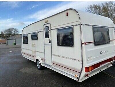 1998/99 Caravan Coachman Genius 4 Berth Fixed Bed – Touring Caravan