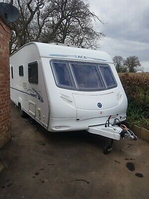 Ace Award Firestar 2006 Caravan With Awning – Touring Caravan
