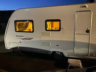2008 Avondale Dart 545 545/4 Lightweight 4 Berth Caravan – End Washroom ...