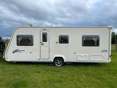 2007 Bailey Pageant Series 6 Burgundy 4 Berth Fixed Bed – Touring Caravan