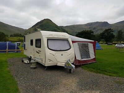 Avondale Dart 556-6 Birth Caravan 2008 With Bradcot Awning And Bedroom ...