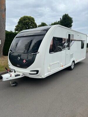 Swift Conqueror 560 2018 Luxury 4 Berth Fixed Island Bed Solar Panel ...
