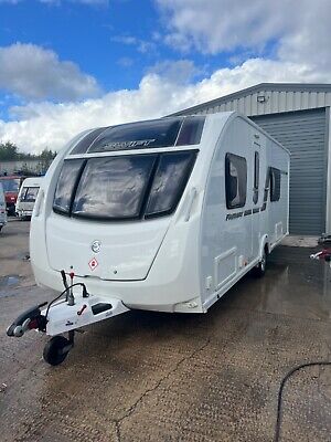 2013 Swift Fairway 554 Fixed Bed End Washroom Caravan With Solar And ...