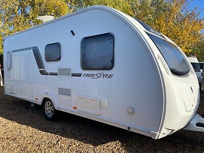 2013 Swift Sprite Freestyle S4 Ew 4 Berth End Bathroom Touring Caravan ...