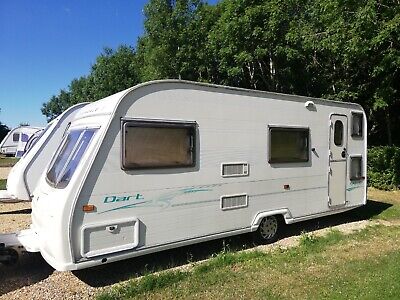 Avondale Dart 556-6 6 Berth Touring Caravan With Fixed Bunk Beds ...