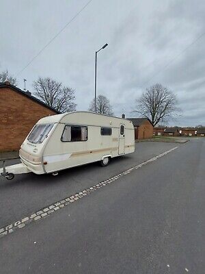 Avondale 4 Berth Caravan With Jockey Wheel Trailer Mover – Touring Caravan