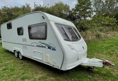 6 Berth Ace Jubilee Caravan Fixed Bunks – Touring Caravan