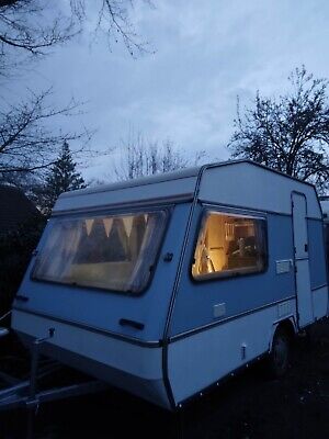 Beautiful Vintage/retro Caravan Lightweight 570kg Glamping Excellent ...