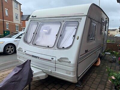 Swift Rapide 470gxl 4-berth With Large Awning – Touring Caravan