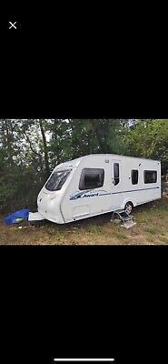 Ace Award Firestar 4 Berth, Fixed Double Bed. – Touring Caravan
