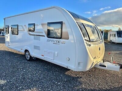 Swift Sprite Super Major 4sb Berth Touring Caravan Fixed Island Bed End ...
