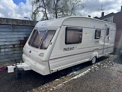 Bailey Pageant (2001) 4 Berth Champagne Caravan – Touring Caravan