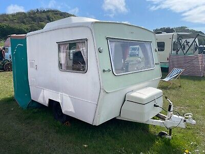 Sprite Cadet Bubble Top Classic Vintage Rare Caravan Rear Door Entry ...